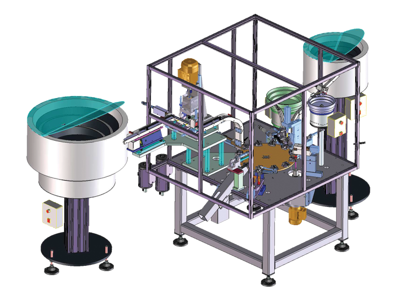 Rotary table for door bracket assembly - RCM